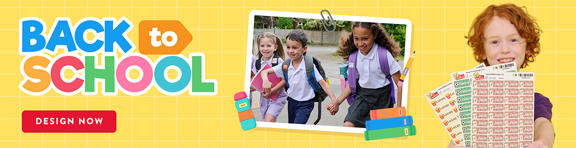 My Nametags - Personalised name labels for kids 56 name tags from €17.95