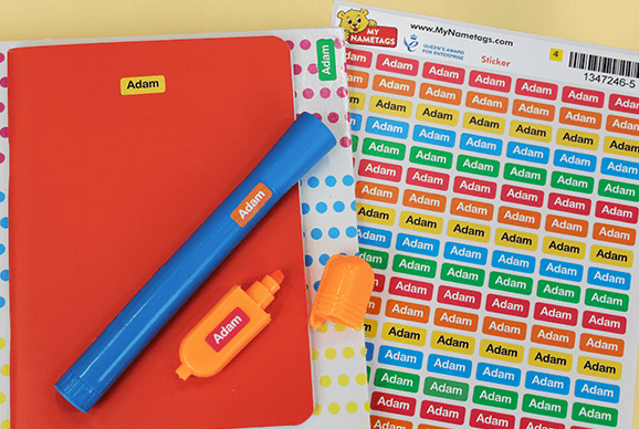 My Nametags - Personalised Ministickers labels for kids