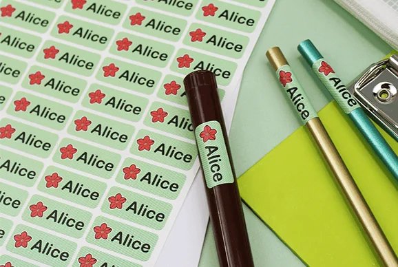 The #1 Name Stickers, 56 for €17.95